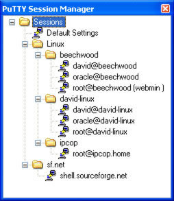 PSM: PuTTY Session Manager