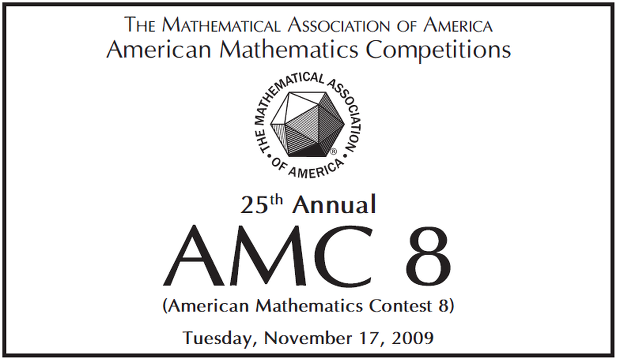 [AMC 8] 2009 American Mathematics Contest 8