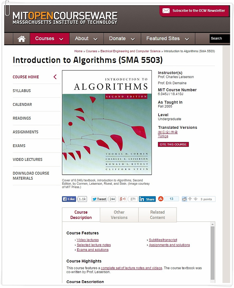 Algorithm Introduction To Algorithms