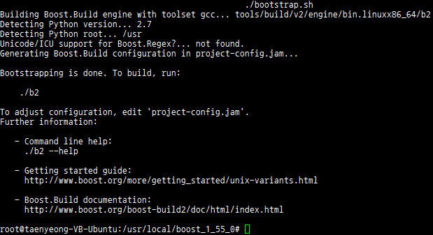 [Linux] BOOST Library 설치 – Ubuntu 12.04, boost 1_55