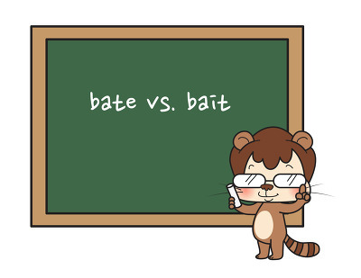 bait vs. bate - 라쿤잉글리시