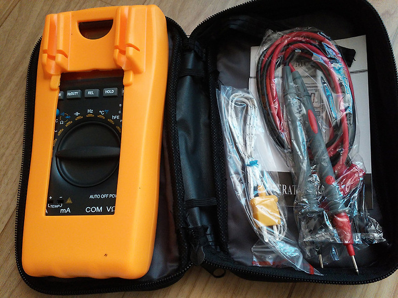 알리에서 구입한 중국산 멀티테스터기 vc99