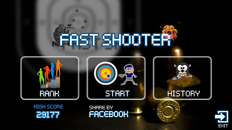 2D Shooting Game for Android Fast Shooter :: 해피류