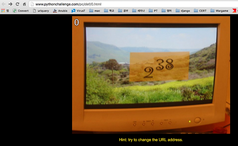 [PythonChallenge] Level0 :: choiys