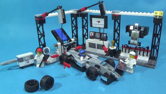 레고 스피드 챔피언 맥라렌 메르세데스 피트 스탑 75911 조립 리뷰 Lego Speed Champions 75911 ...