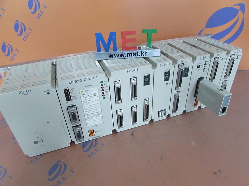 YASKAWA PLC MP920 CPU-01 / PS-01 / SAV-01 / SVB-01 / PO-01 / 218IF ...