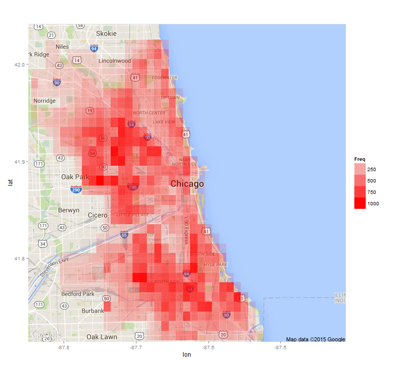 r-generate-heatmap-using-ggmap