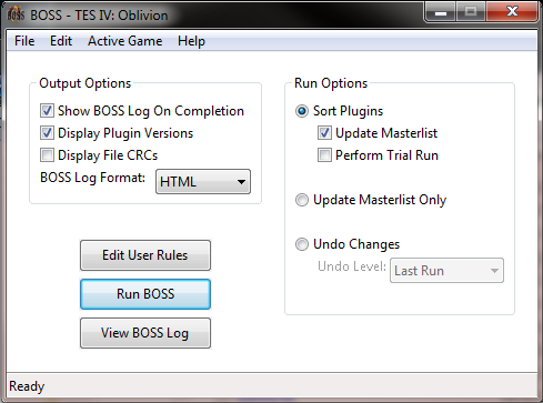 [스카이림 모드]better oblivion sorting software(BOSS)