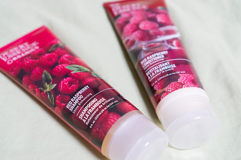 데저트에센스 유기농 라즈베리 샴푸, 컨디셔너 리뷰 - Desert Essence, Organics, Red Raspberry ...