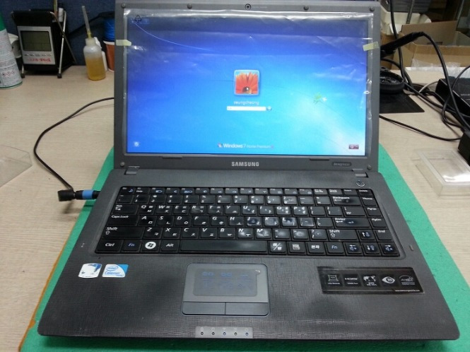 SAMSUNG,SENS,R430,액정교체