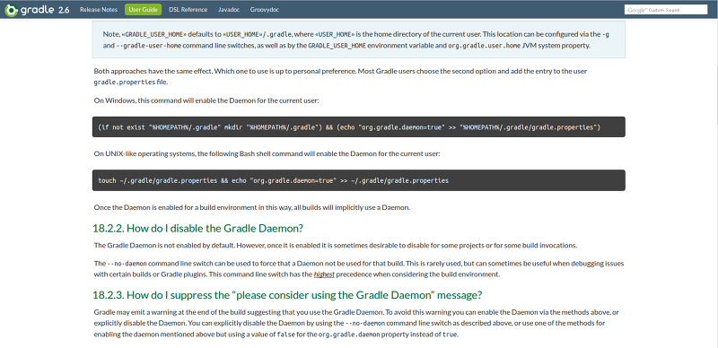 [GRADLE] 그레들을 좀 더 빠르게! gradle daemon :: 허니몬(Honeymon)의 자바guru