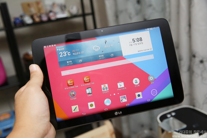 가성비 좋은 태블릿PC LG Gpad 10.1 LGV700N 사용해보니.. - 홈태블릿 G패드 10.1 후기