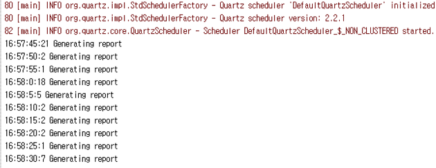 좀더 나은 나를 위하여 :: 자바기반 스케줄링 프로그래밍(5) - Quartz + CronTrigger