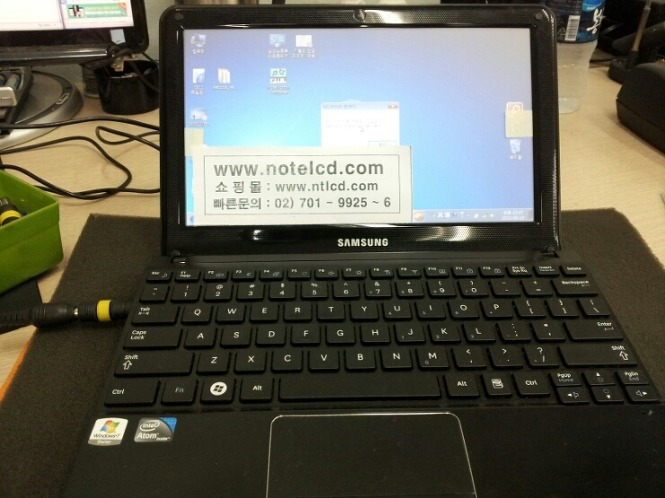 SAMSUNG,NP-NC110,LTN101NT08,액정교체