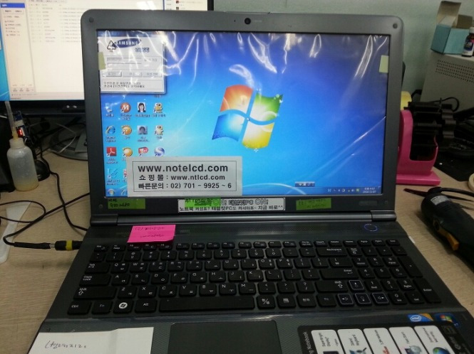 SAMSUNG,SENS,RC510,LTN156AT15,액정교체