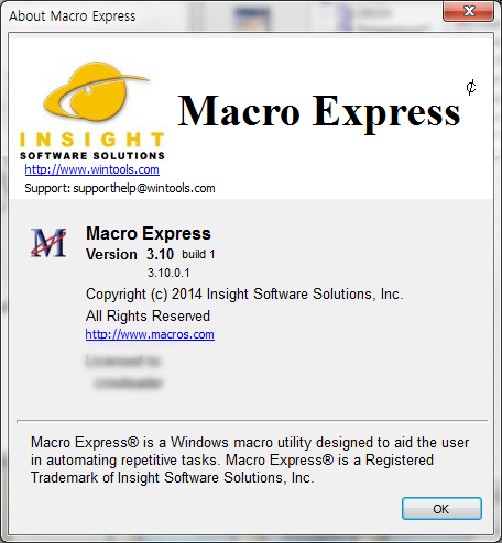 메크로 익스프레스(Macro Express) 인증 & 다운 :: CROW의 취미생활