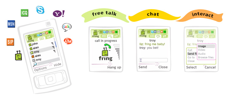 fring의 VoIP를 허용한 mobilkom austria