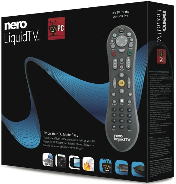 PC에서도 TiVo를 즐기자, Nero LiquidTV / PC TiVo