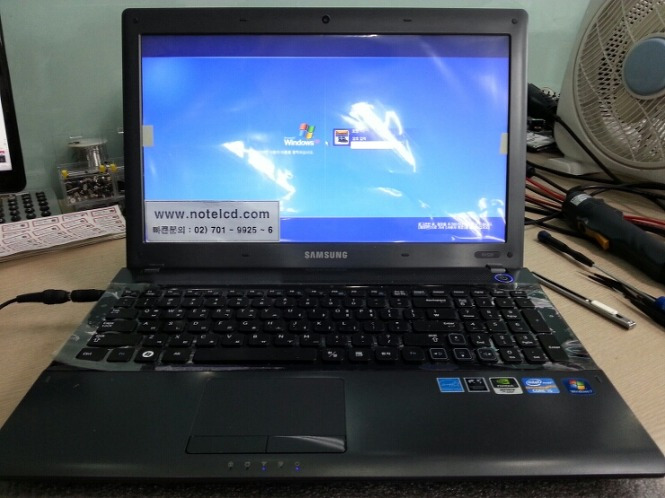 SAMSUNG,RV520,N156BGE,액정교체