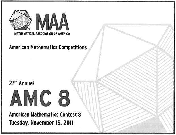 [AMC 8] 2011 American Mathematics Contest 8