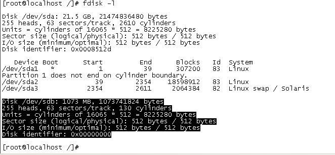 [리눅스]linux디스크추가하는방법_linux add disk