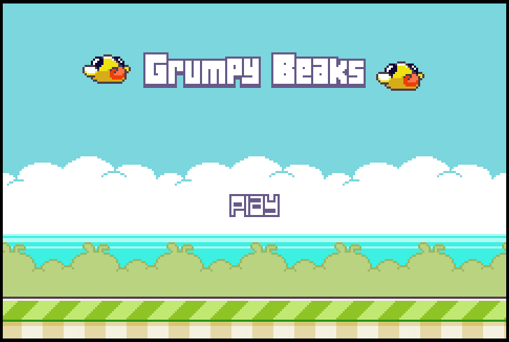 온누리 :: 그럼피 비크(Grumpy Beaks) - 클릭 장애물 통과 게임