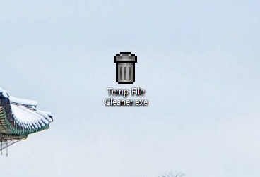 [프로그램] Temp File Cleaner / 임시파일 제거기