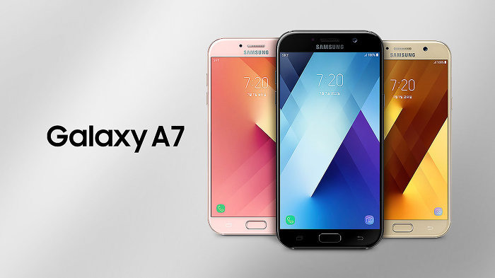 삼성 갤럭시 A7(2017) SM-A720 (피치클라우드) 스펙및 개봉샷,실샷 :: 게임하며 여행하기