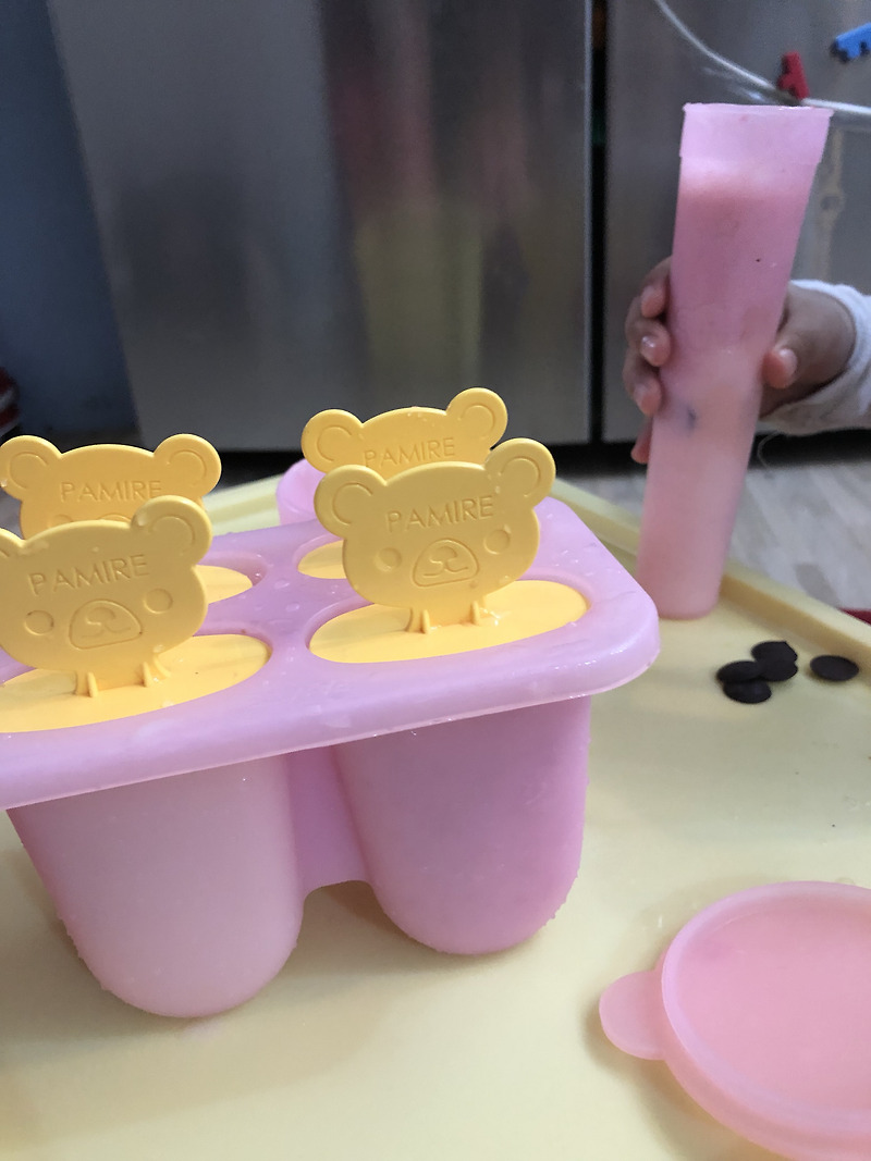 파미레(PAMIRE）실리콘 아이스크림틀 솔직후기 !! & 홈메이드 아이스크림 만드는 방법
