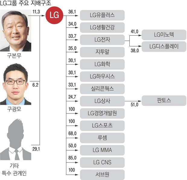 LG그룹 지배구조