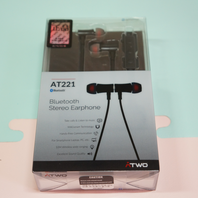 일상 :: 에이투 AT221 블루투스 이어폰 써봤어요!