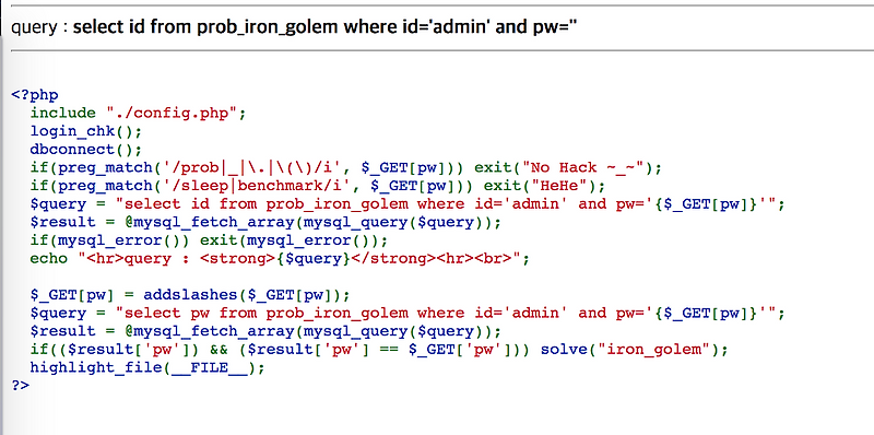 [LOS1] iron_golem :: Hubeen's Home