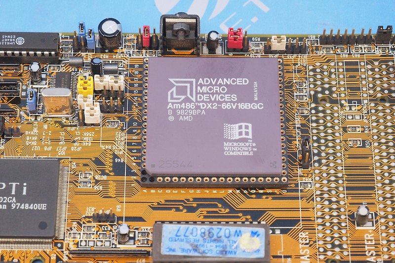 [SBC] ISA MOTHER BOARD 486DX2-66 MV035F / 기술전문기업 (주)엠이티