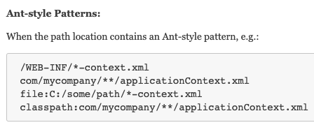 [Spring] classpath: vs classpath*: