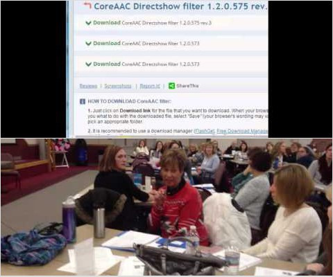 coreaac 코덱 다운로드 및 파일 설명