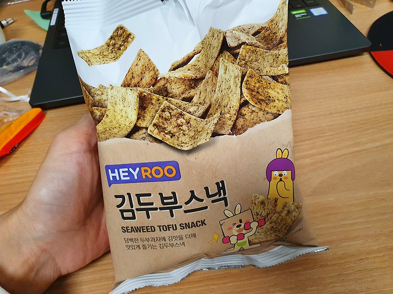 [CU편의점] HEYROO 김두부스낵 SEAWEED TOFU SNACK