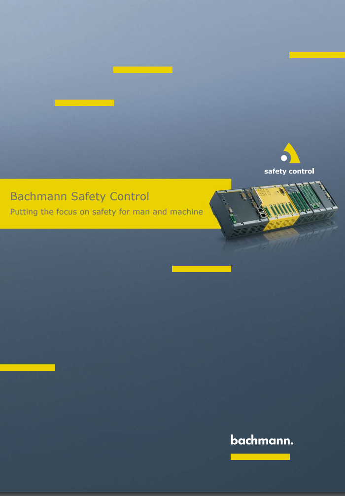 bachmann Safety control SLC284 수리문의 구매문의 제품메뉴얼 사용자설명서 1522-7409