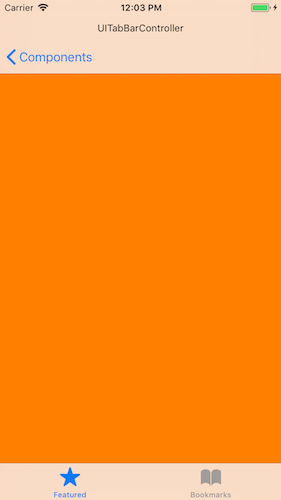 Ios Uikit In Swift 4 Uitabbarcontroller 사용하기 Display Tab With Uitabbarcontroller