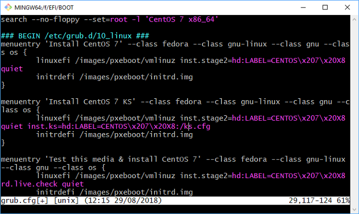 RHEL/CentOS kickstart 활용하기