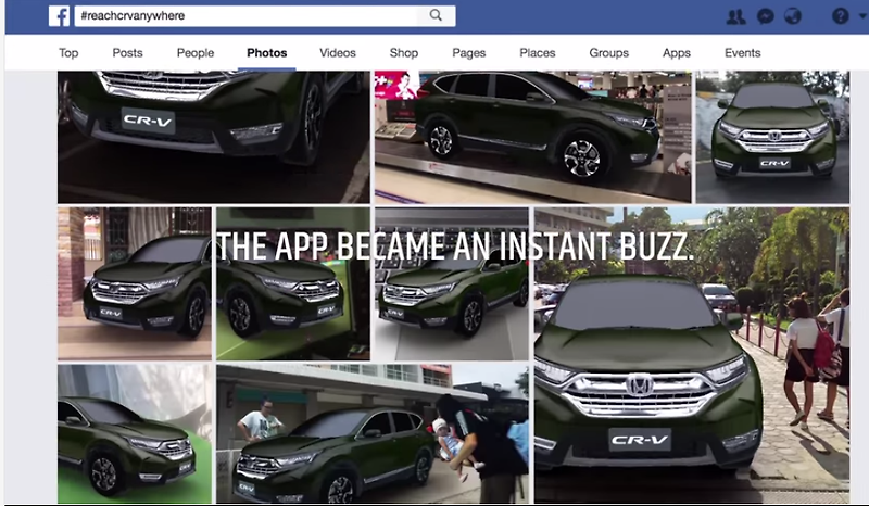 신차를 가상으로 체험할 수 있는 새로운 시승프로그램 - Honda Reach CR-V Anywhere