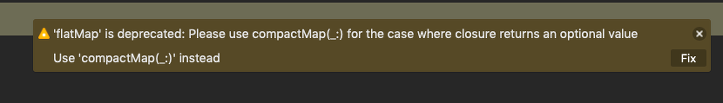 Swift Map Flatmap Compactmap
