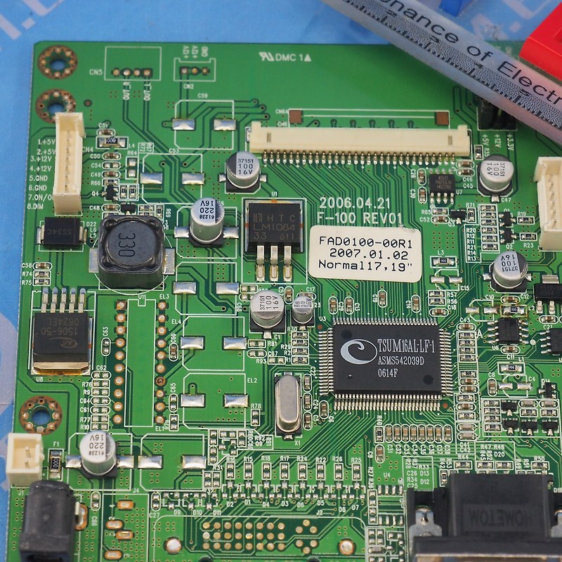 [PCB] AD BOARD FAD0100-00R1 F-100 FAD010000R1 F100 / MET 대전엠이티