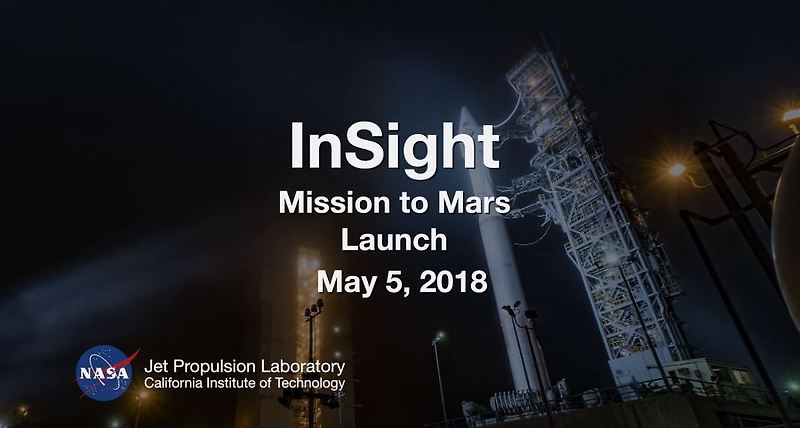InSight Mission to Mars Launch