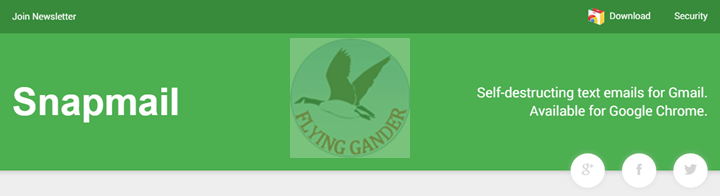 스냅메일(Snapmail)-보낸지메일(Gmail)을 일정시간 후 자동삭제하는 유용한 확장프로그램