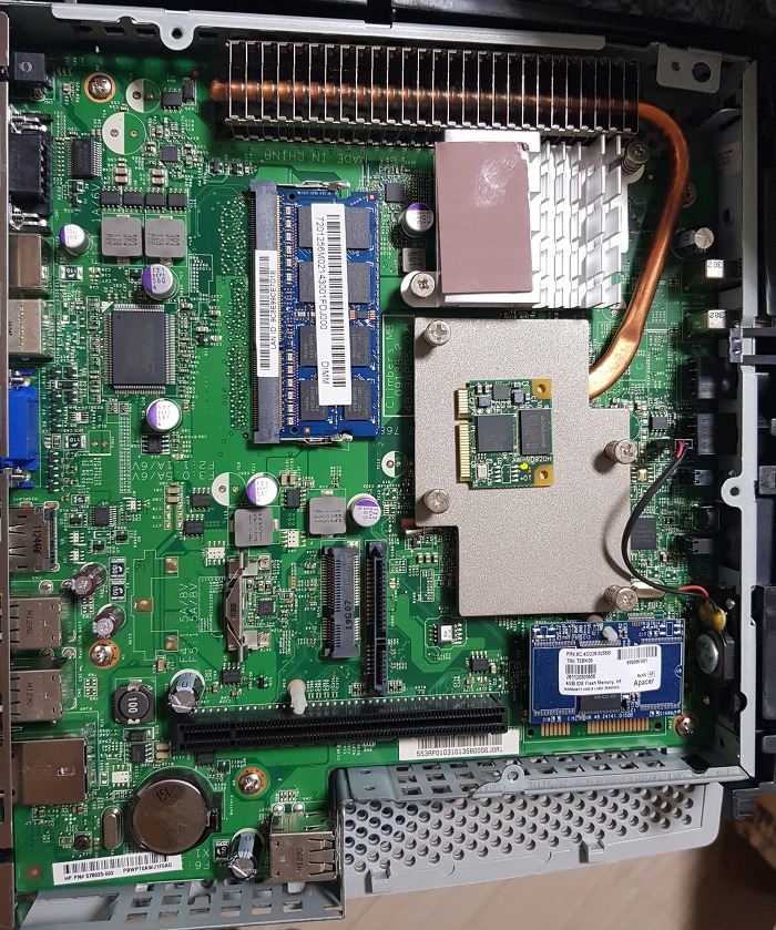 HP thinclient t5740/t5745 openwrt 설치 및 성능