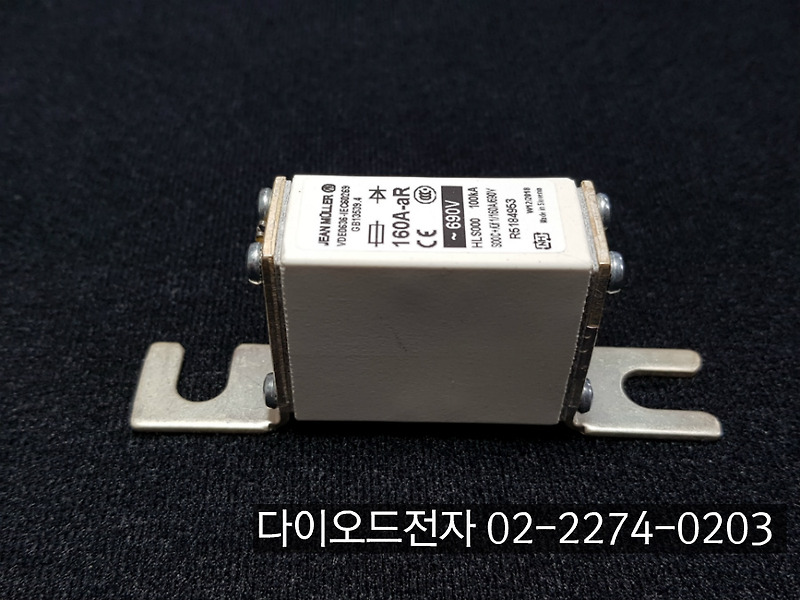 [판매중] R5184953 / JEAN MULLER / VDE0636-IEC60269 / 160A-aR / CE / ~690V ...