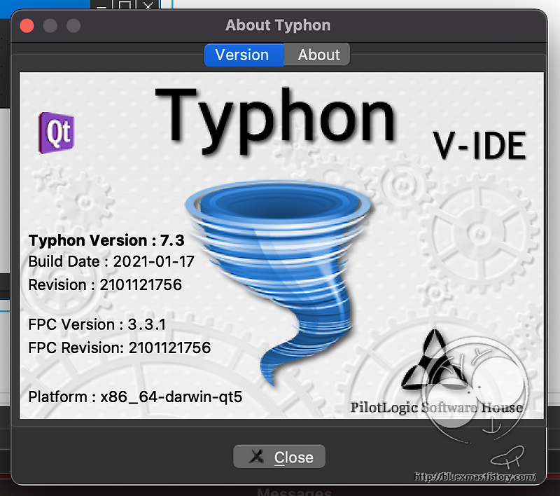Install CodeTyphon in QT5 environment on Mac