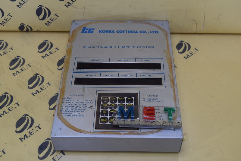 [CONTROLLER] KOREA COTTRELL MICROPROCESSOR RAPPER CONTROL 코리아 코트렐 컨트롤러 ...