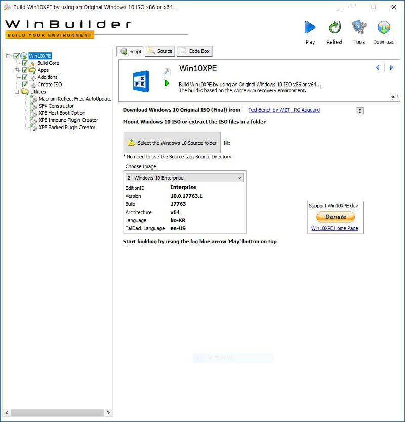 WinBuilder Win10XPE_2018-10-12