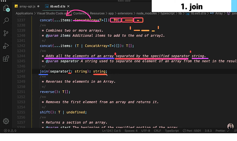 자바스크립트 9. 유용한 10가지 배열 함수들. Array APIs 총정리 | 프론트엔드 개발자 입문편 ( JavaScript ES6)